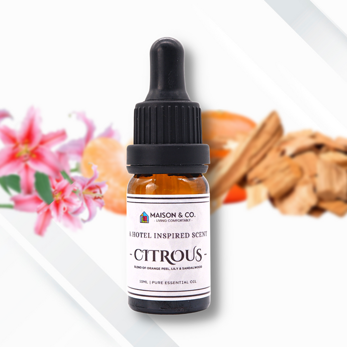 A HOTEL INSPIRED SCENT : ESSENTIAL OILS – Maison & Co.